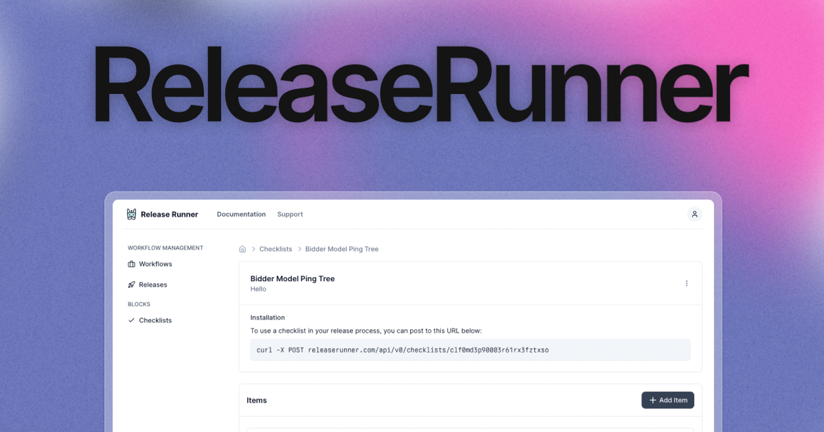 Release Runner